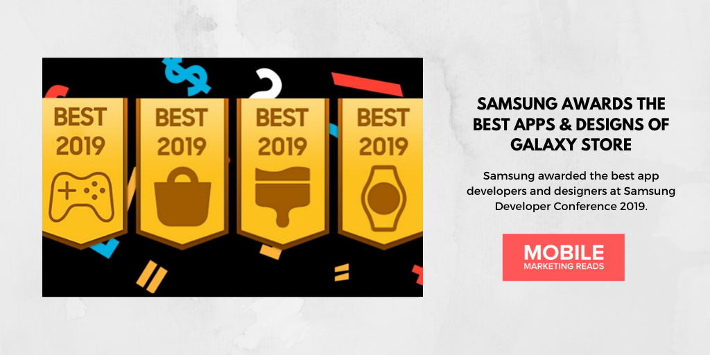 Samsung Awards The Best Apps & Designs of Galaxy Store | Mobile ...