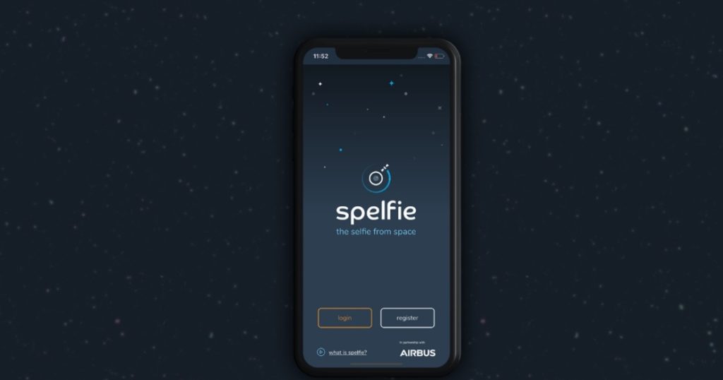 Spelfie App Takes Your Photo From Space | Mobile Marketing Reads