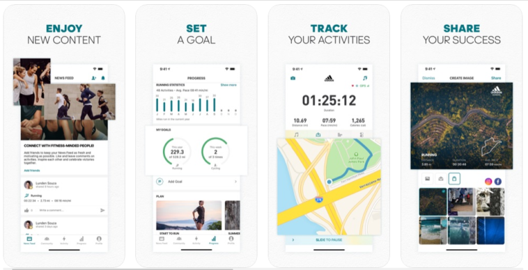 adidas-running-app-screenshot | Mobile Marketing Reads