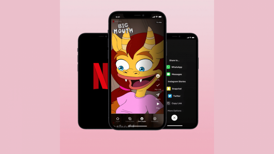 Netflix rolls out TikTok-like ‘Fast Laughs’ feed on iOS | Mobile ...