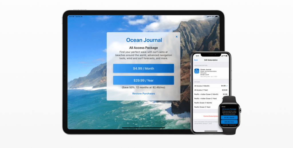 Apple now allows developers to create custom offer codes for subscriptions