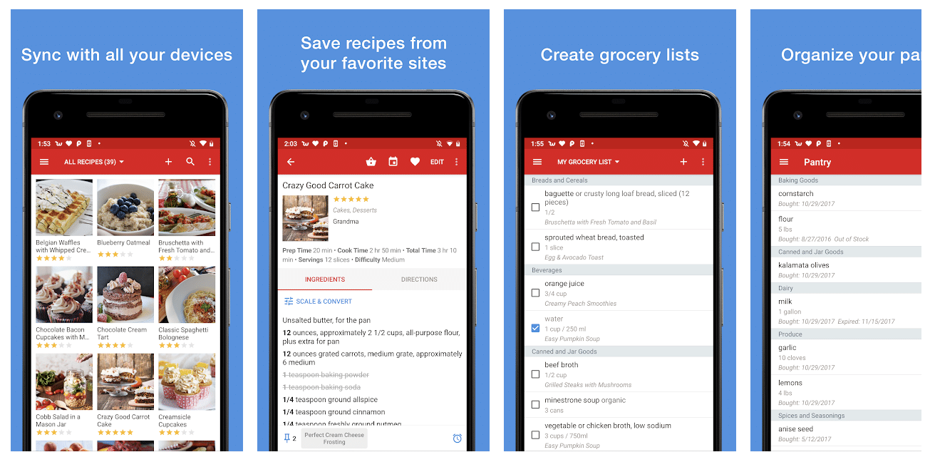 The Best Recipe Apps for Android | Mobile Marketing Reads