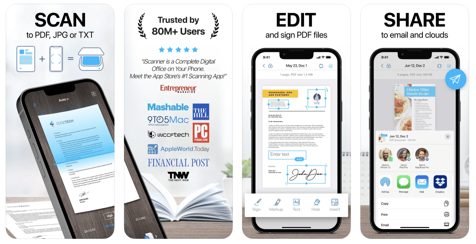 The best free scanner apps for iPhone | Mobile Marketing Reads