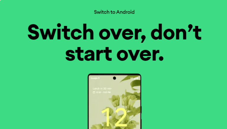 Google rolls out ‘Switch to Android’ app to all Android 12 phones ...
