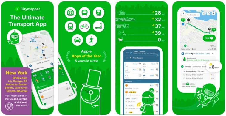 The 6 Best Public Transport Apps | Mobile Marketing Reads