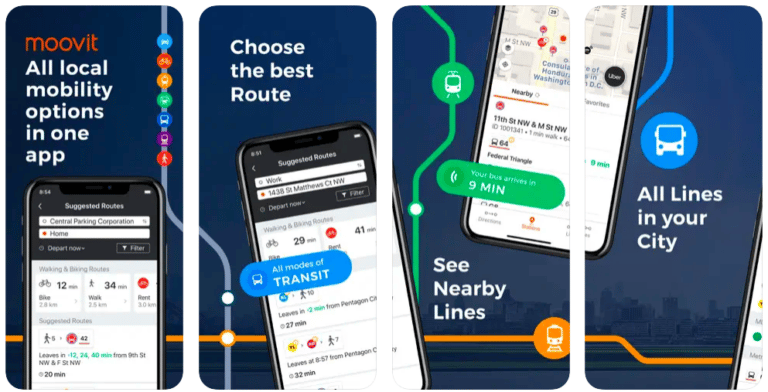 The 6 Best Public Transport Apps | Mobile Marketing Reads