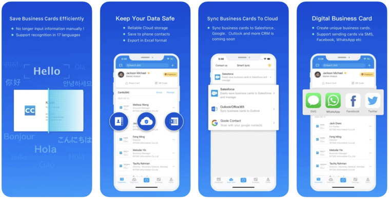 The Best Business Card Apps for iPhone | Mobile Marketing Reads