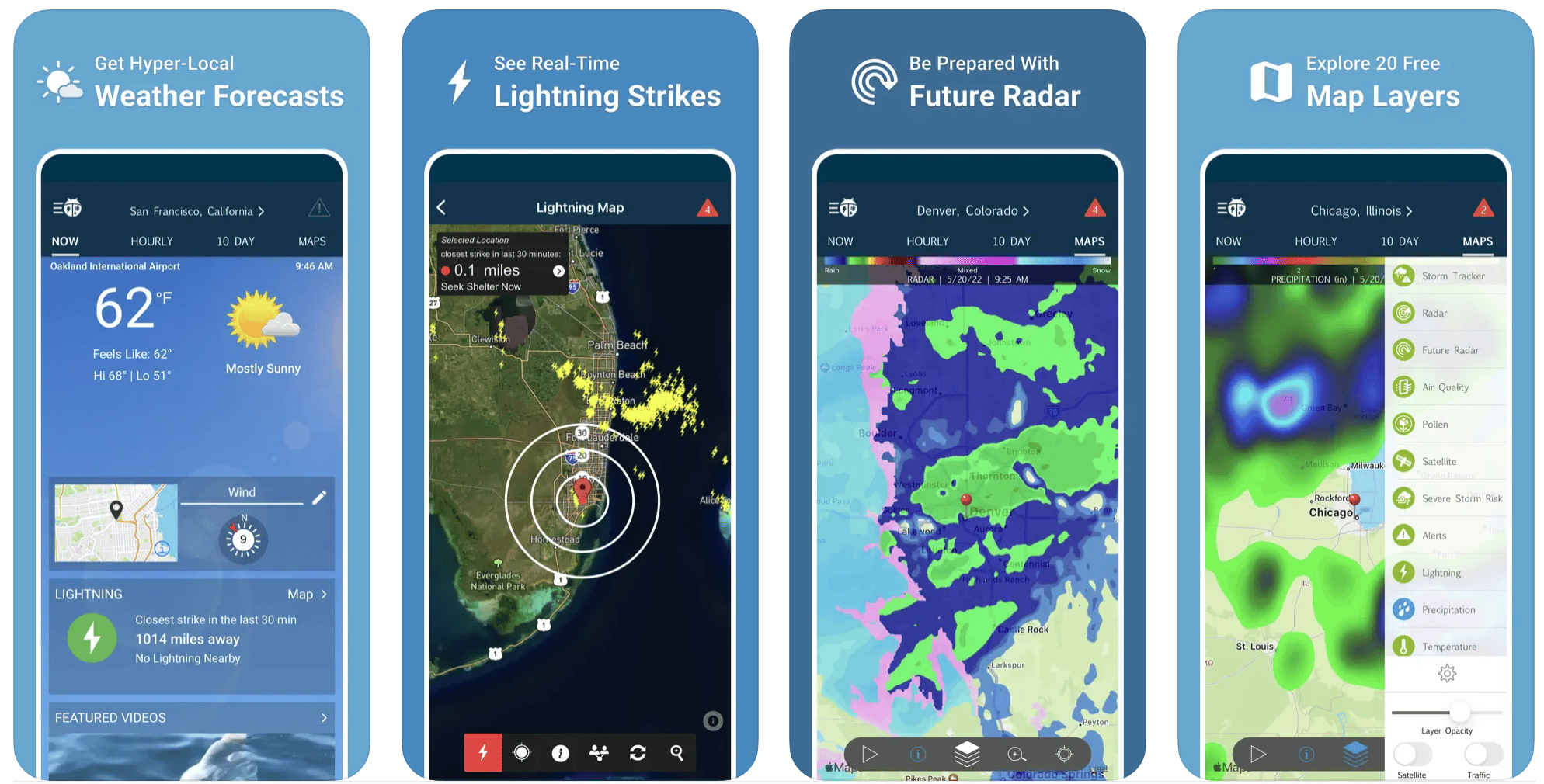 The Best Weather Apps for iPhone | Mobile Marketing Reads