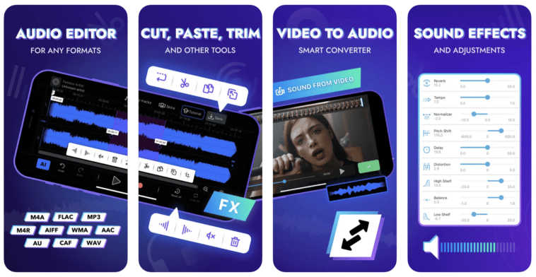 The Best Audio Editor Apps | Mobile Marketing Reads