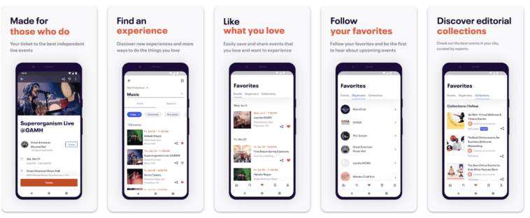 The 6 Best Concert Apps | Mobile Marketing Reads