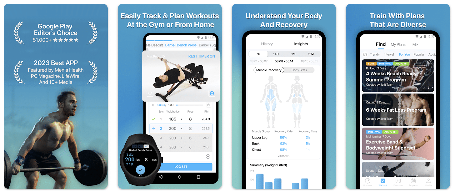 The 8 Best Fitness Apps for Android | Mobile Marketing Reads