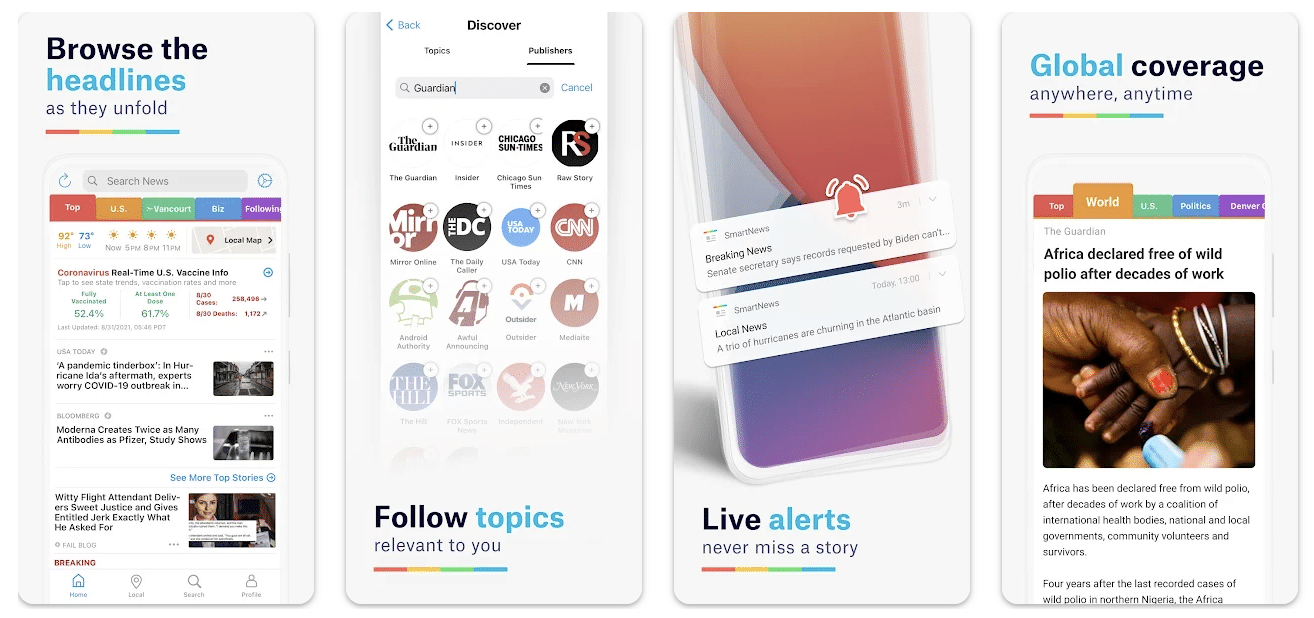 The 7 Best Free News Apps | Mobile Marketing Reads