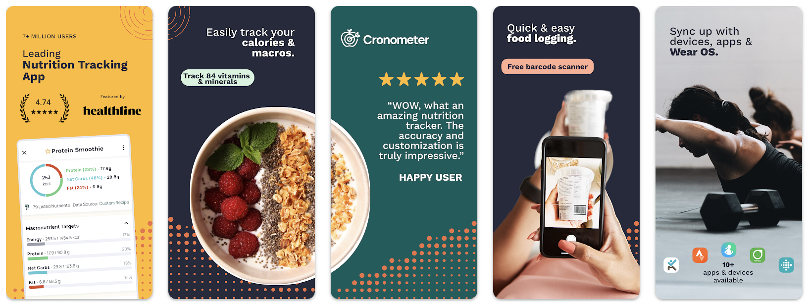 The 12 Best Food Tracking Apps | Mobile Marketing Reads