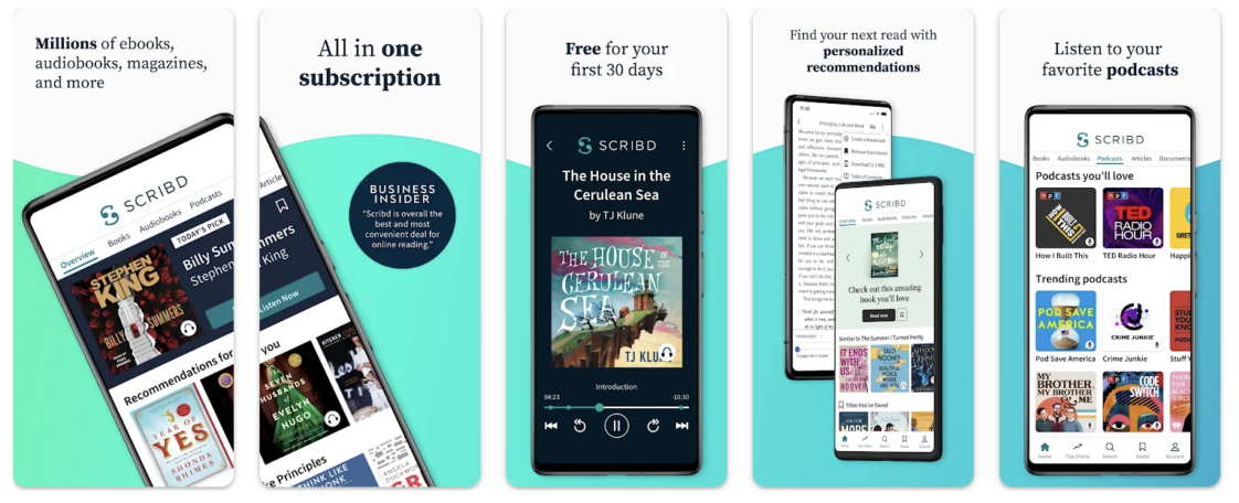 The Best Apps to Read Books for Free | Mobile Marketing Reads