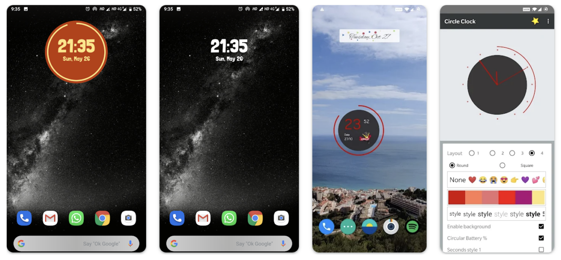 The 6 Best Clock Widgets for Android | Mobile Marketing Reads