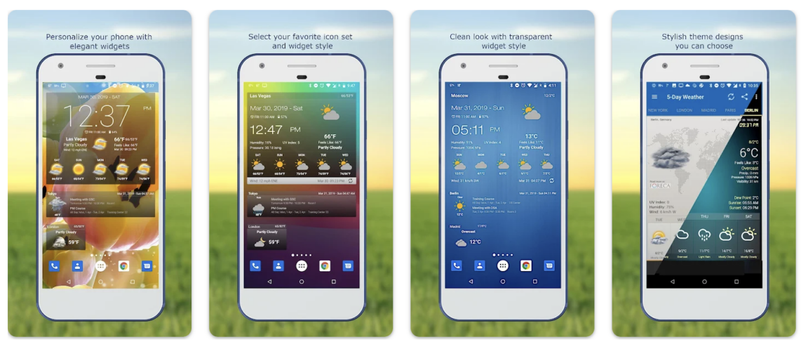 The 8 Best Weather Widgets for Android | Mobile Marketing Reads