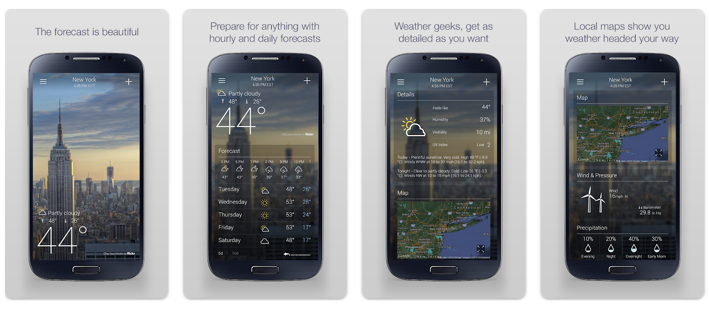 The 8 Best Weather Widgets for Android | Mobile Marketing Reads