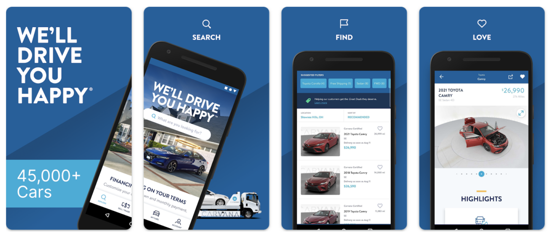 The 6 Best Apps to Buy Used Cars | Mobile Marketing Reads
