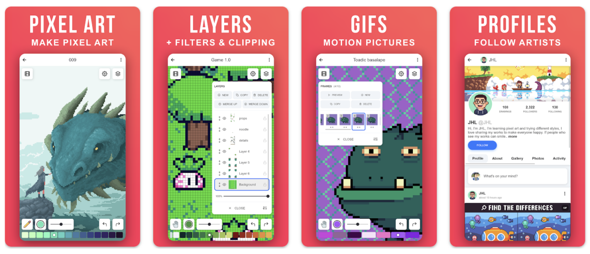 The 6 Best Pixelart Apps | Mobile Marketing Reads