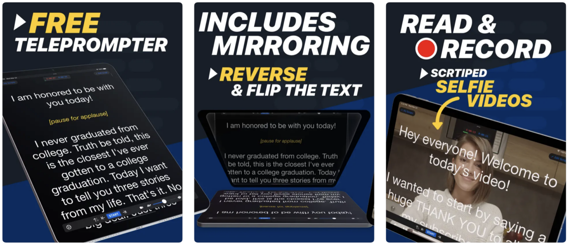 The 8 Best Teleprompter Apps for iPad | Mobile Marketing Reads