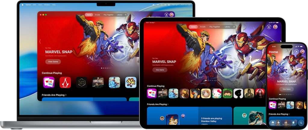 Apple launches unified Games app to centralize discovery and social play